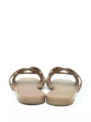 Saint Laurent Tribute Square-toe Sandals
