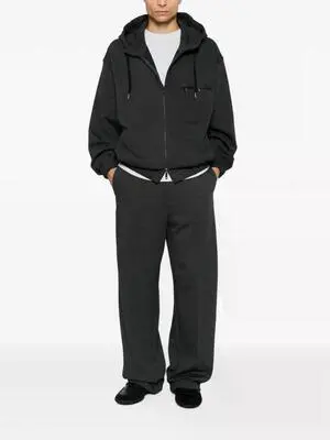 Emporio Armani Pressed-crease Track Pants