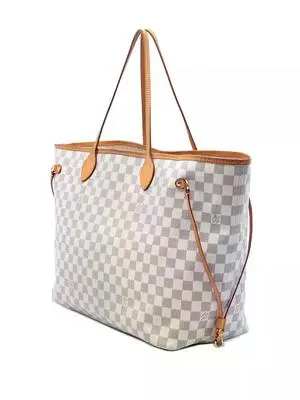LOUIS VUITTON 2012 Damier Azur Neverfull Gm Tote Bag