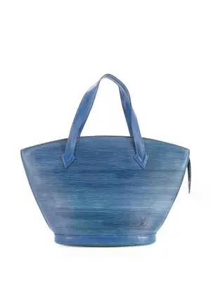 LOUIS VUITTON Saint Jacques Handbag In Epi Leather - Blue