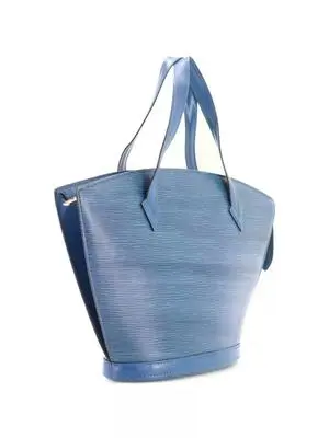 LOUIS VUITTON Saint Jacques Handbag In Epi Leather - Blue