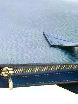 LOUIS VUITTON Saint Jacques Handbag In Epi Leather - Blue