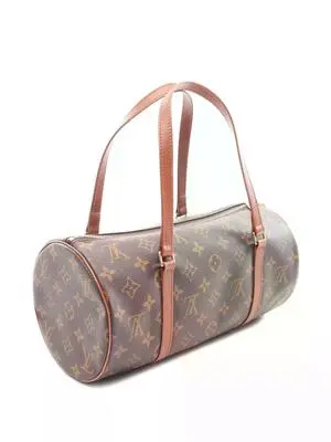 LOUIS VUITTON 1999 Monogram Papillon 30 Handbag - Brown