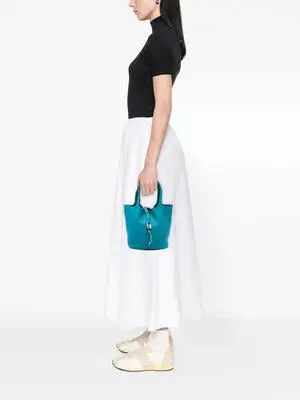 Hermès 2014 Clemence Picotin Lock 22 Handbag