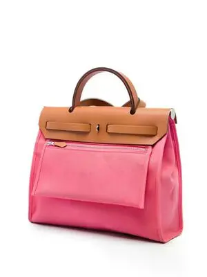 Hermès 2017 Toile Herbag Zip 31 Satchel