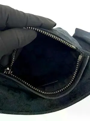 Gucci 2000-2015 Gg Canvas Double Pocket Belt Bag