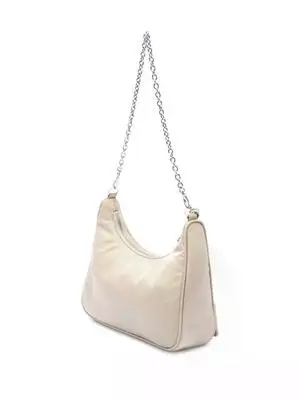 Prada 2019-2026 Re Nylon Re Edition 2005 Satchel - Neutrals