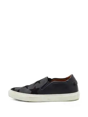 Givenchy Street Skate Star-patch Sneakers - Black