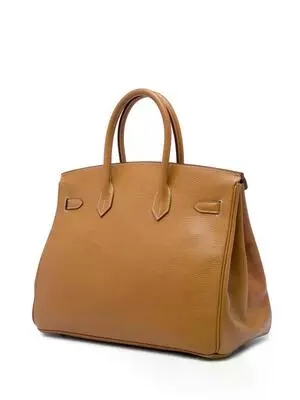 Hermès 2002 Togo Birkin Retourne 35 Handbag