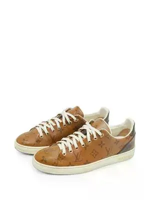 LOUIS VUITTON Frontrow Monogram Sneakers - Brown