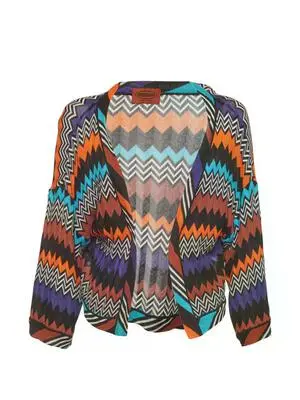 Missoni Chevron Knit Cardigan