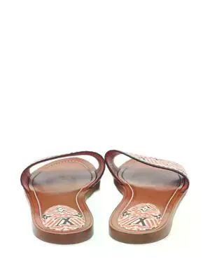 LOUIS VUITTON Lock It Graphic-motif Sandals