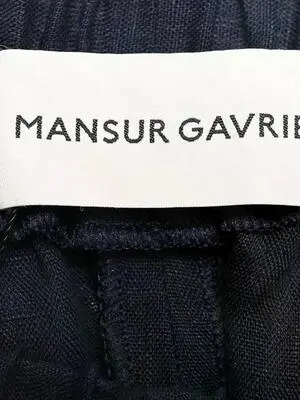 MANSUR GAVRIEL Drawstring Straight-leg Trousers