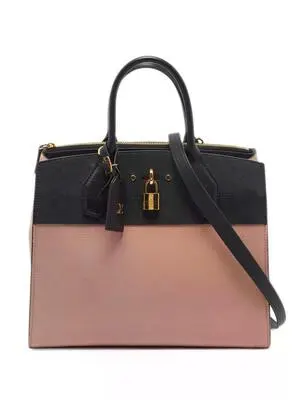LOUIS VUITTON 2017 Mm City Steamer Tote Bag - Neutrals