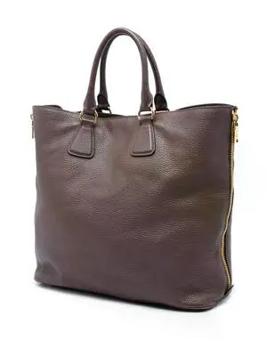 Prada Vitello Daino Convertible Tote Satchel