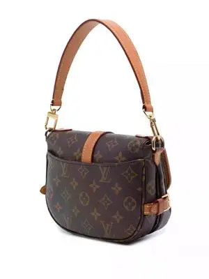 LOUIS VUITTON 2000-2026 Monogram Saumur Bb Satchel