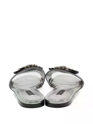 Dolce & Gabbana Sofia Crystal-embellished Sandals