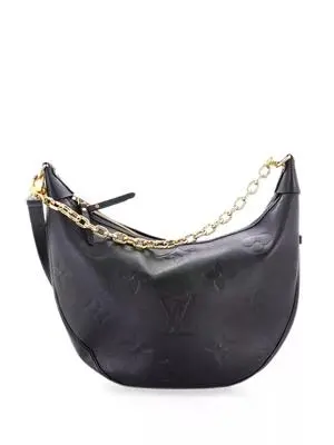 LOUIS VUITTON Loop Monogram Empreinte Giant Hobo Bag - Black