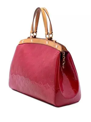 LOUIS VUITTON 2014 Monogram Vernis Brea Mm Satchel