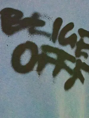 Off-White Graffiti Print T-shirt