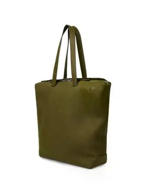 Paul Smith Khaki Leather Tote Bag