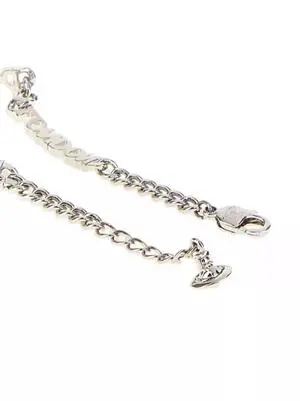 VIVIENNE WESTWOOD Millicent Logo Lettering Bracelet