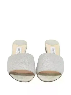 JIMMY CHOO Joni Glitter Sandals