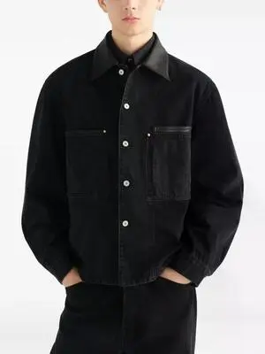 LEMAIRE Workwear Overshirt In Selvedge Denim