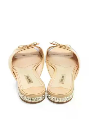 Miu Miu Bow-detail Sandals