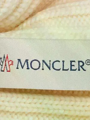 Moncler Logo Patch Beanie Hat