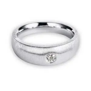 ADRIAN ASHLEY Old European-cut Diamond Signet Ring In Platinum-coated Recycled - Silver