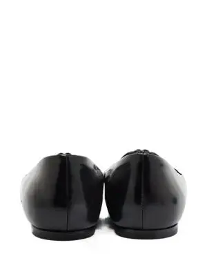 Versace Medusa Pointed-toe Ballet Flats