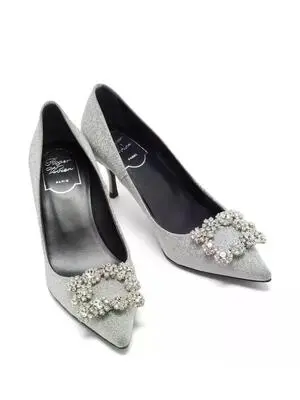 ROGER VIVIER Efflorescence Glitter Pumps