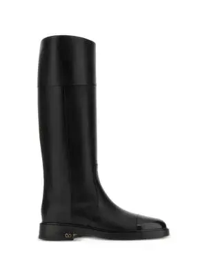 Valentino Garavani Knee High Boots - Black