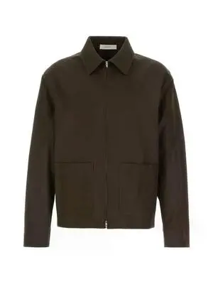 UMIT BENAN Norm Zip-up Shirt Jacket - Brown