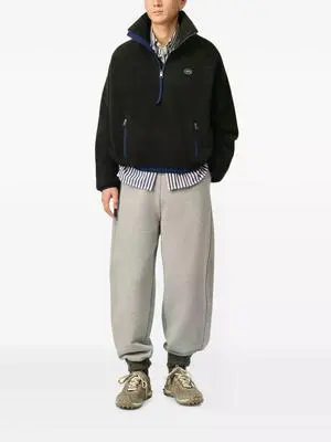 AMI Paris Cotton Track Pants With Heritage Label