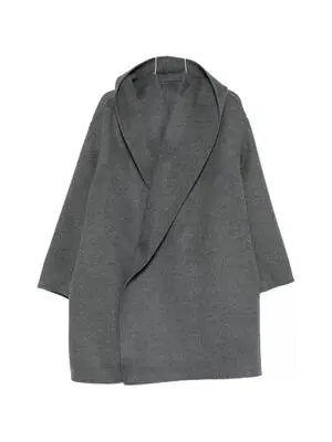 TOTEME Hooded Shawl-lapel Oversized Coat