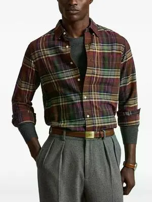 Polo Ralph Lauren Custom-fit Plaid Oxford Shirt