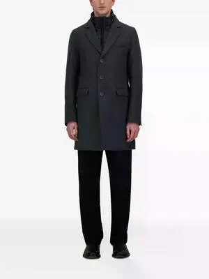Herno Layered Single-breasted Coat