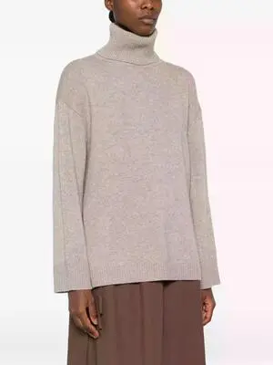 ALLUDE Knitted Turtleneck Sweater