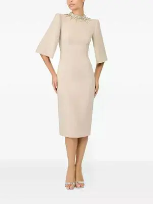 Jenny Packham Bibi Crystal-embellished Dress