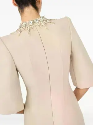 Jenny Packham Bibi Crystal-embellished Dress
