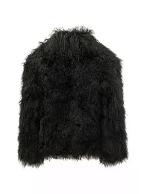 MARTHA LOUIS Mongolian Fur Jacket