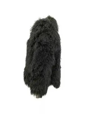 MARTHA LOUIS Mongolian Fur Jacket