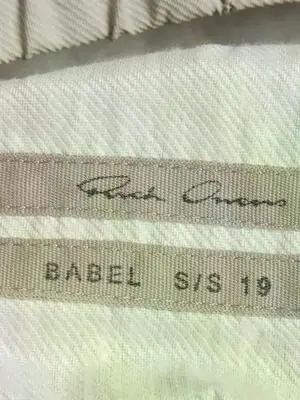 Rick Owens 2019 Drop-crotch Trousers