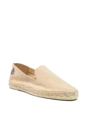 MC2 SAINT BARTH Logo-embroidered Espadrilles