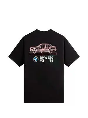 Kith X Bmw M3 Schematic-print T-shirt - Black