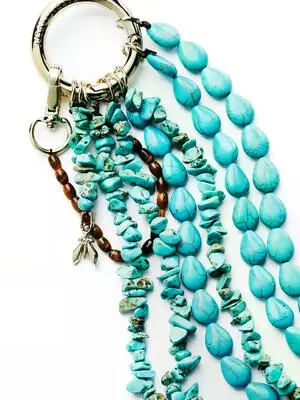 Patrizia Pepe Fly Beaded Keyring