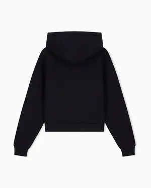 Armani Exchange Recycled Scuba Hoodie - Black