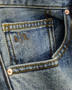 Armani Exchange Slim Fit Cotton Denim Jeans